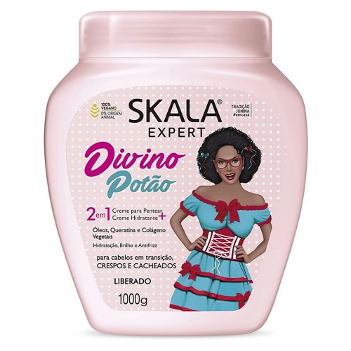 CR COND SKALA DIVINO POTAO 1KG - Creme de Tratamento Skala Divino Potão ...