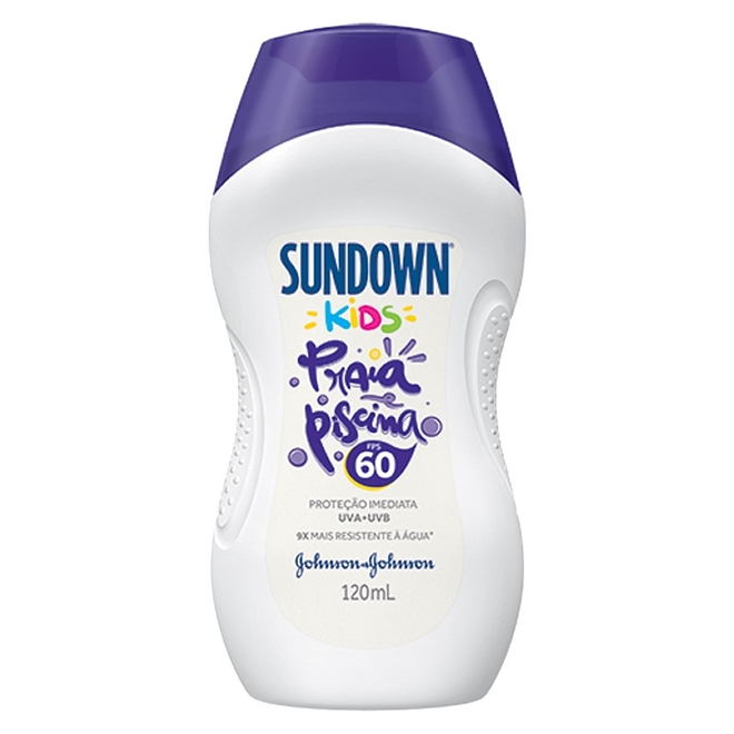 BLOQ SUNDOWN FPS 60 KIDS C/120ML - Protetor Solar Sundown Kids Praia E ...