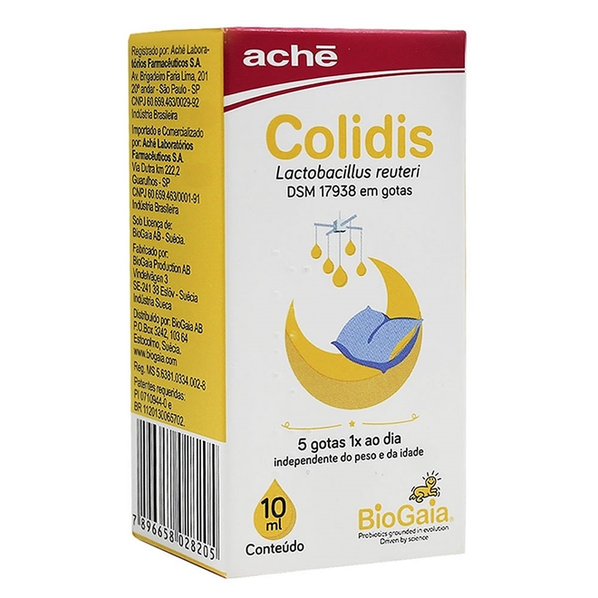 COLIDIS GTS 10ML - Colidis Gotas 10ml - ACHE