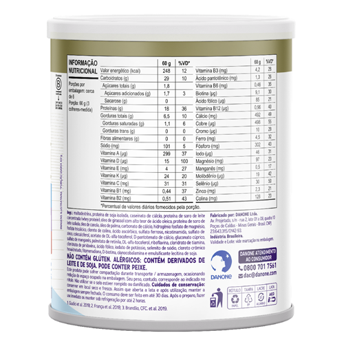 Complemento Alimentar Nutridrink Protein sem Sabor Adulto 350g ...