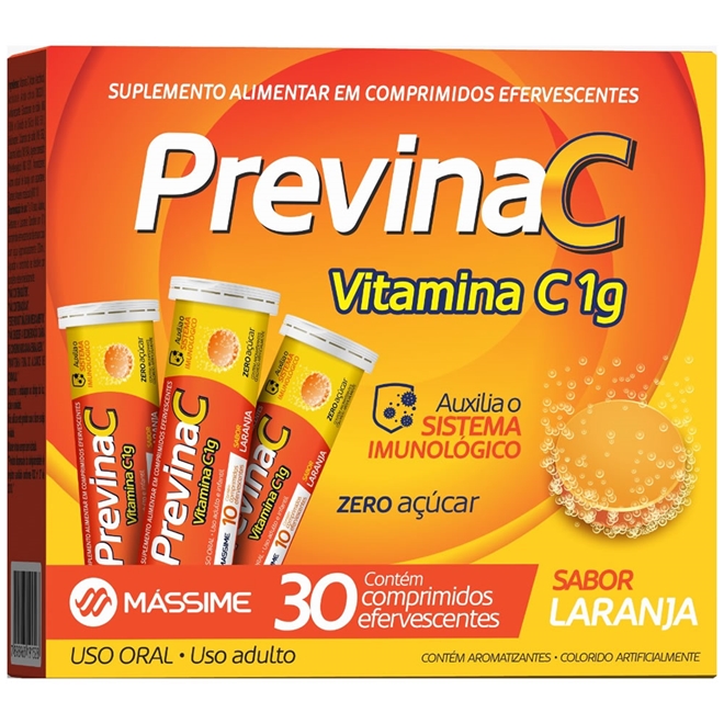 PREVINA C 1 GR C 30 CPR - Previna C 1g 30 Comprimidos - NAO INFORMADO
