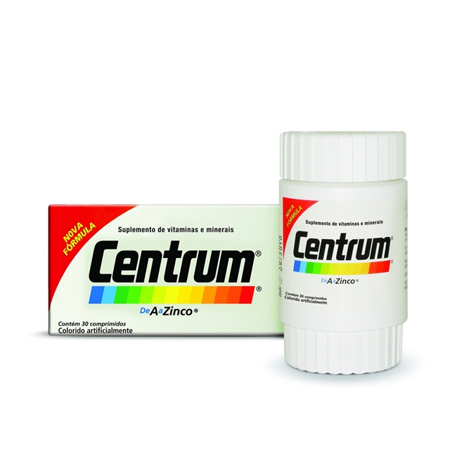 CENTRUM C/30 COMP - Centrum 30 Comprimidos - PFIZER