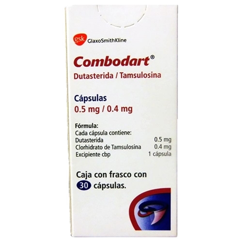 COMBODART C/30 CAPS - Combodart 0,5/0,4mg 30 Cápsulas - GLAXO SMITHKLINE