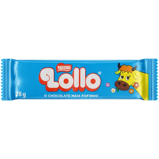 CHOCOLATE NESTLE LOLLO 28G - Chocolate Nestlé Lollo 28g - NESTLE