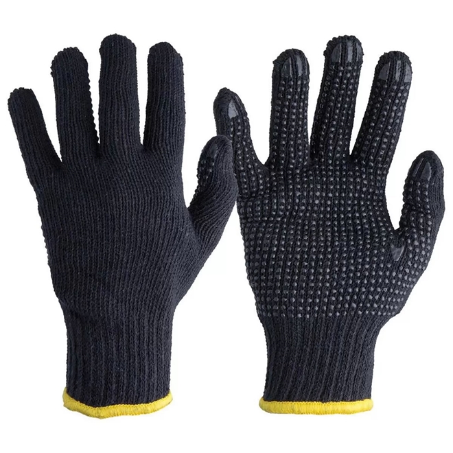 LUVA TRICOTADA EXPRESSA PRETA - Luva Tricotada Expressa Preta Par - NAO ...