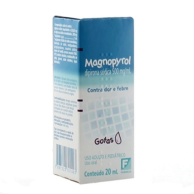 Magnopyrol Gotas 20ml - Magnopyrol Gotas 20ml - FARMASA