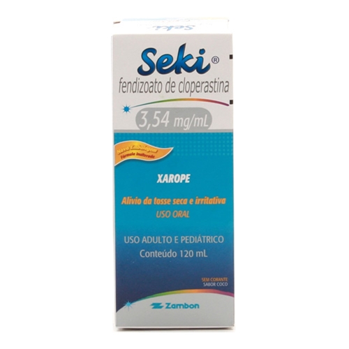 Seki Xarope 120ml - Seki Xarope 120ml - ZAMBON