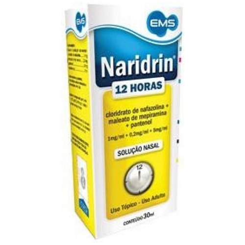 Naridrin Adulto 12 Horas 30ml - Naridrin Adulto 12 Horas 30ml - EMS