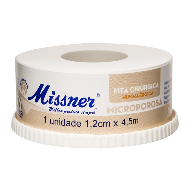 Esparadrapo Misser Micropore Bege 1,2cm X 4,5m - Esparadrapo Misser ...