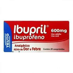 Ibupril 600mg 20 Comprimidos - Ibupril 600mg 20 Comprimidos - TEUTO