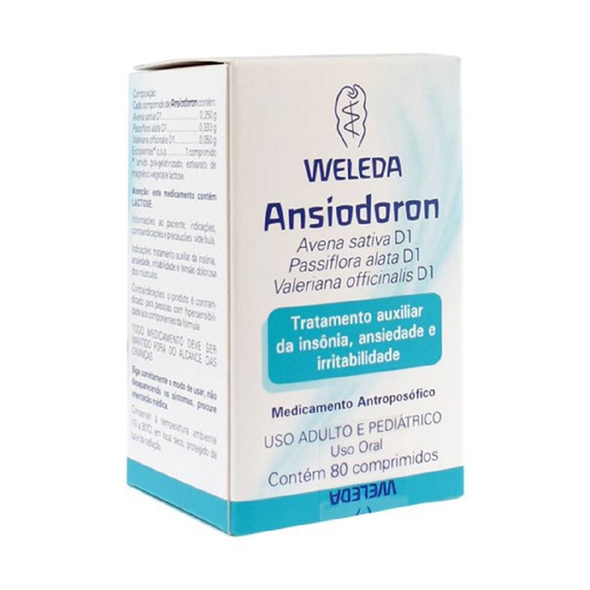 Ansiodoron Weleda 80 Comprimidos - Ansiodoron Weleda 80 Comprimidos ...